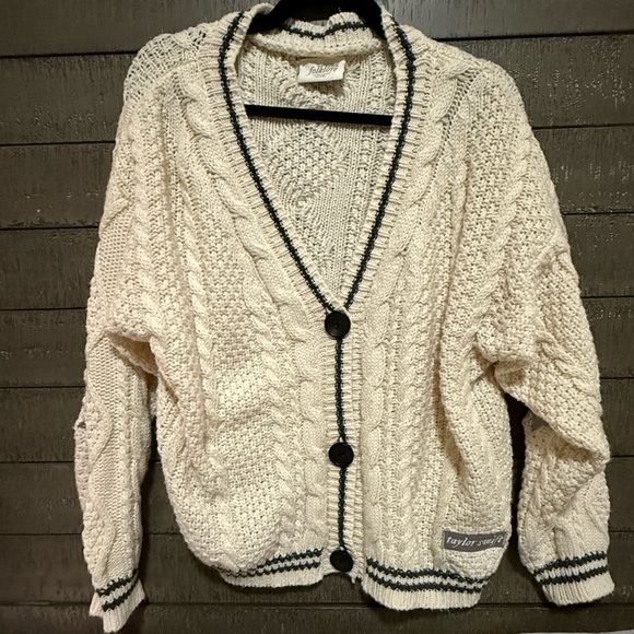 Taylor Swift | Sweaters | Authentic Taylor Swift Folklore Cable Knit ...